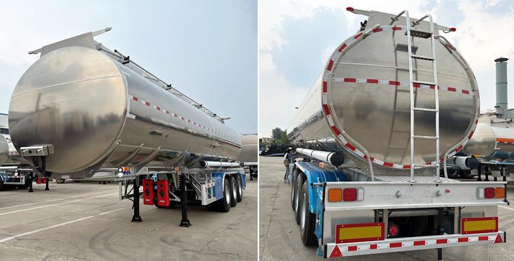 45000 Liters Aluminum Tanker Trailer for Sale in Saudi Arabia