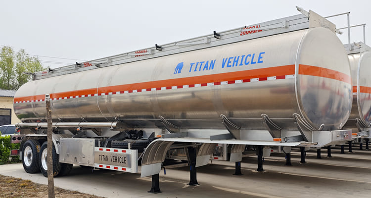 Aluminum Tanker Trailer for Sale in Saudi Arabia