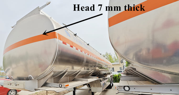 Aluminum Tanker Trailer for Sale in Saudi Arabia