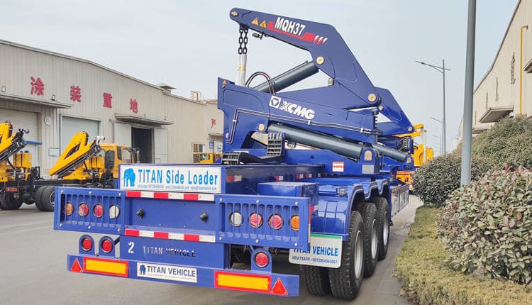 Container Side Loader Trailer for Sale in Saudi Arabia
