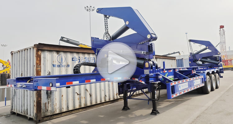 Sidelifter Container Trailer for Sale in Saudi Arabia