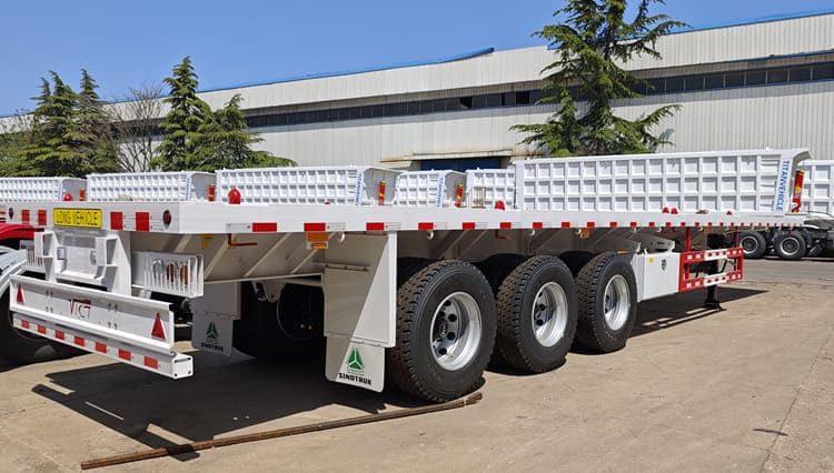 Semi Truck Flatbed Trailer for Sale in Saudi Arabia