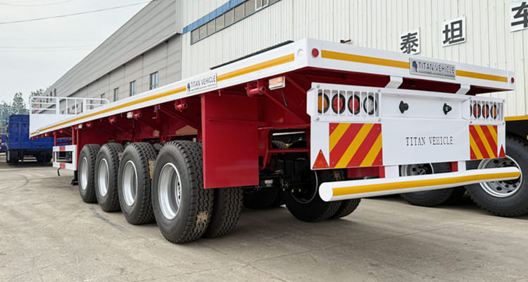 Flatbed Semi Trailer for Sale Near Me in Saudi Arabia