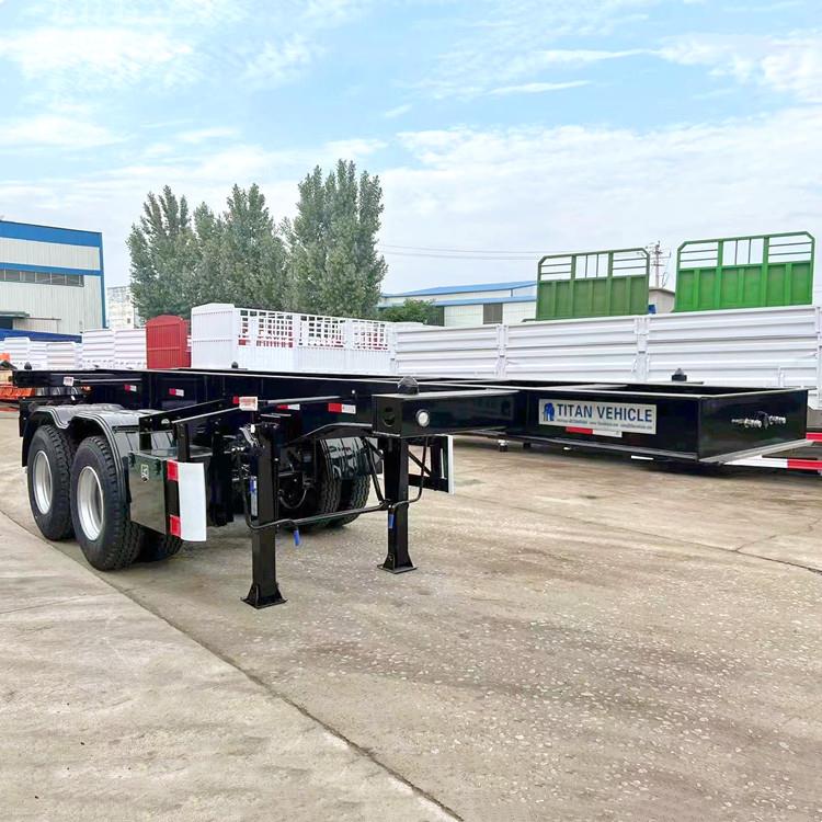 20 Ft Shipping Container Trailer for Sale in Saudi Arabia