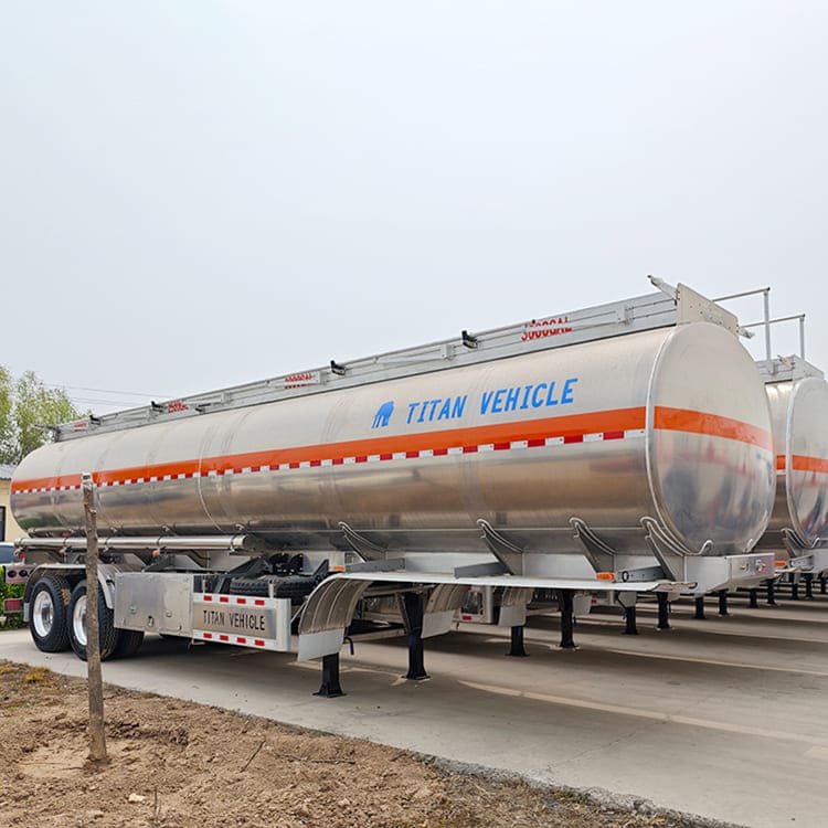 Aluminum Tanker Trailer for Sale in Saudi Arabia